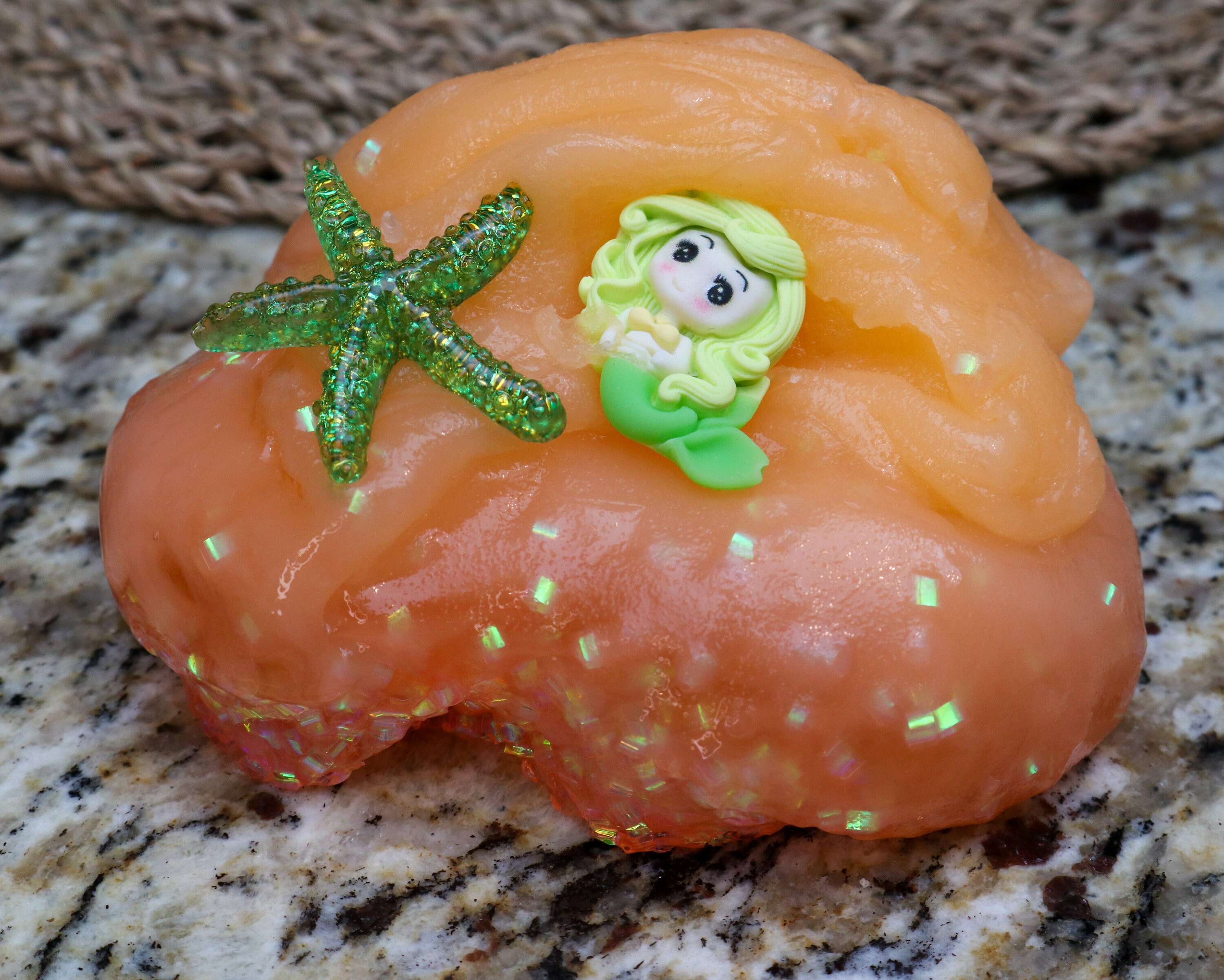 Jelly Slime, Mermaid Sunset, Clear Slime, Gifts, Scented Slime, Slime ...