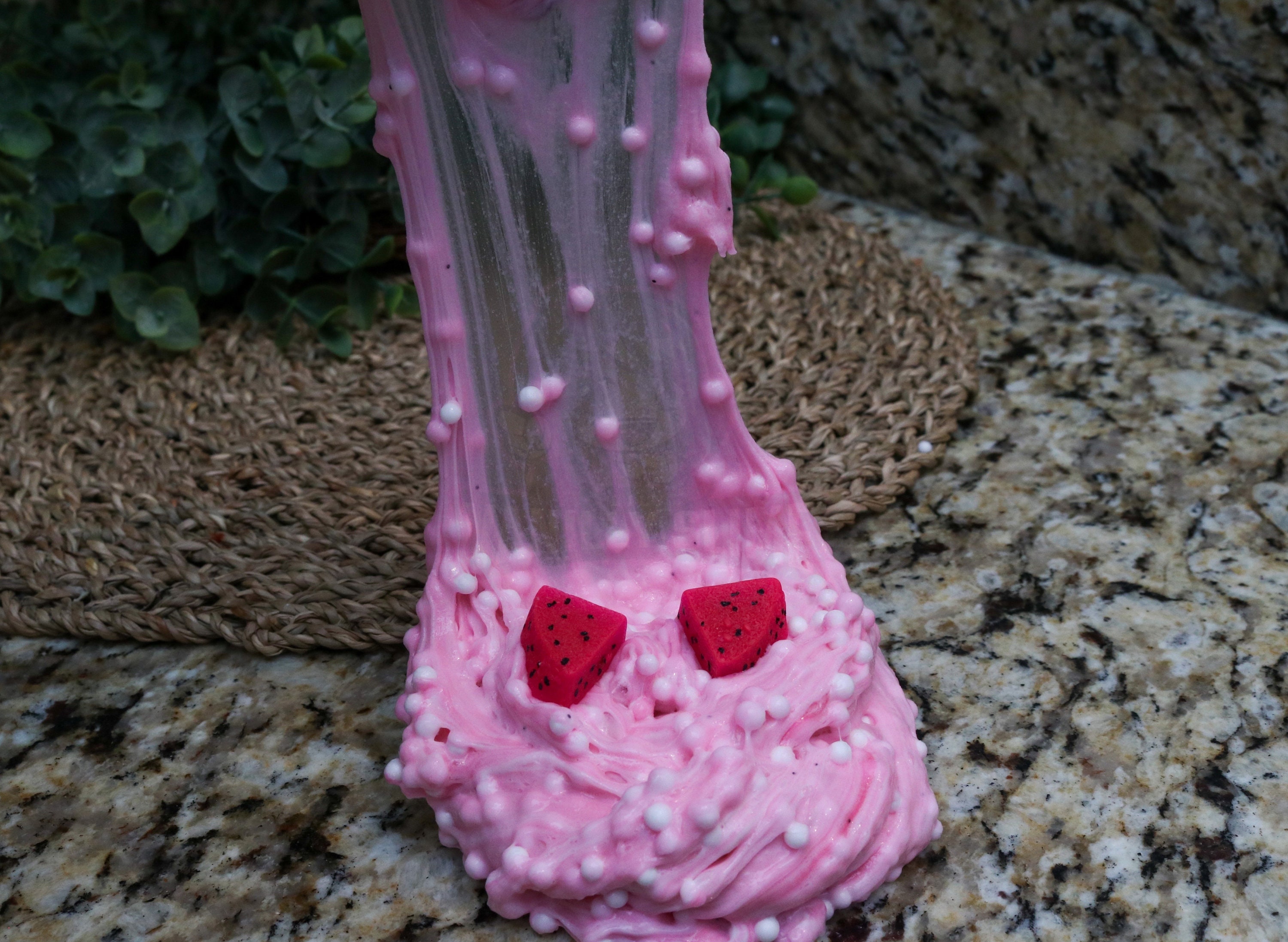 Crunchy Foam Slime Pitaya Froyo Slushie Slime Dragonfruit - Etsy