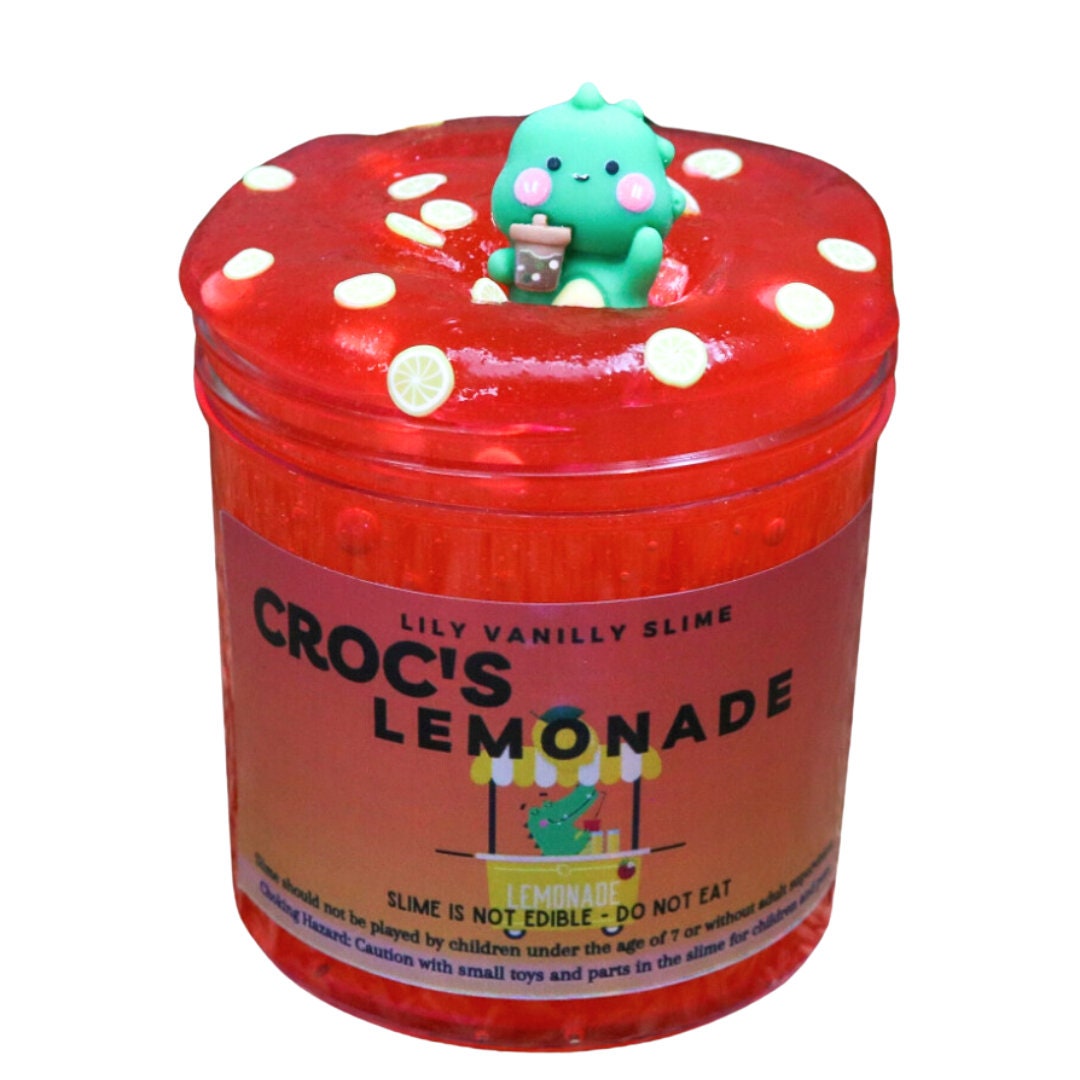 Jelly Slime, Croc’s Lemonade, Lemon Gifts, Scented Slime, Slime Shop, Lawn Games, Sensory Bin ...