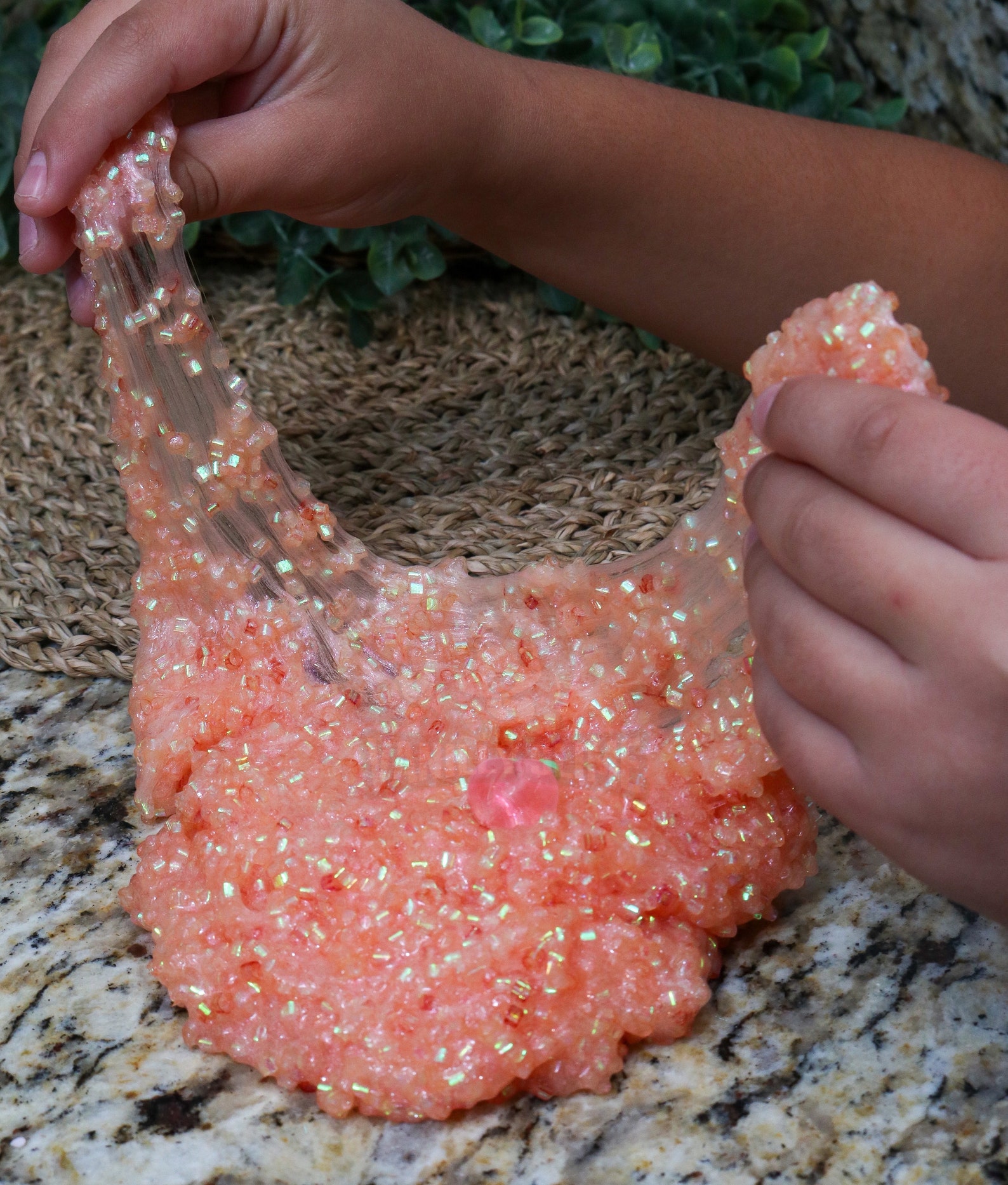 Peach Bingsu Crunchy Slime Peaches Slime Gifts Scented - Etsy