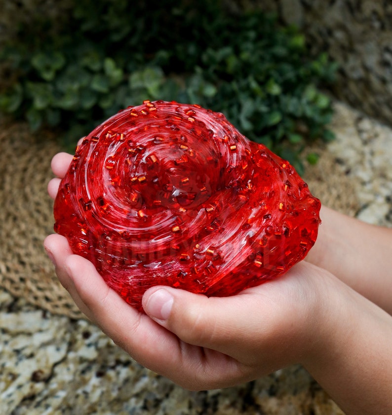 Bingsu Slime, Clear Slime, Cherry, Gifts, Scented Slime, Slime Shop, Red Slime, Lawn Games ...