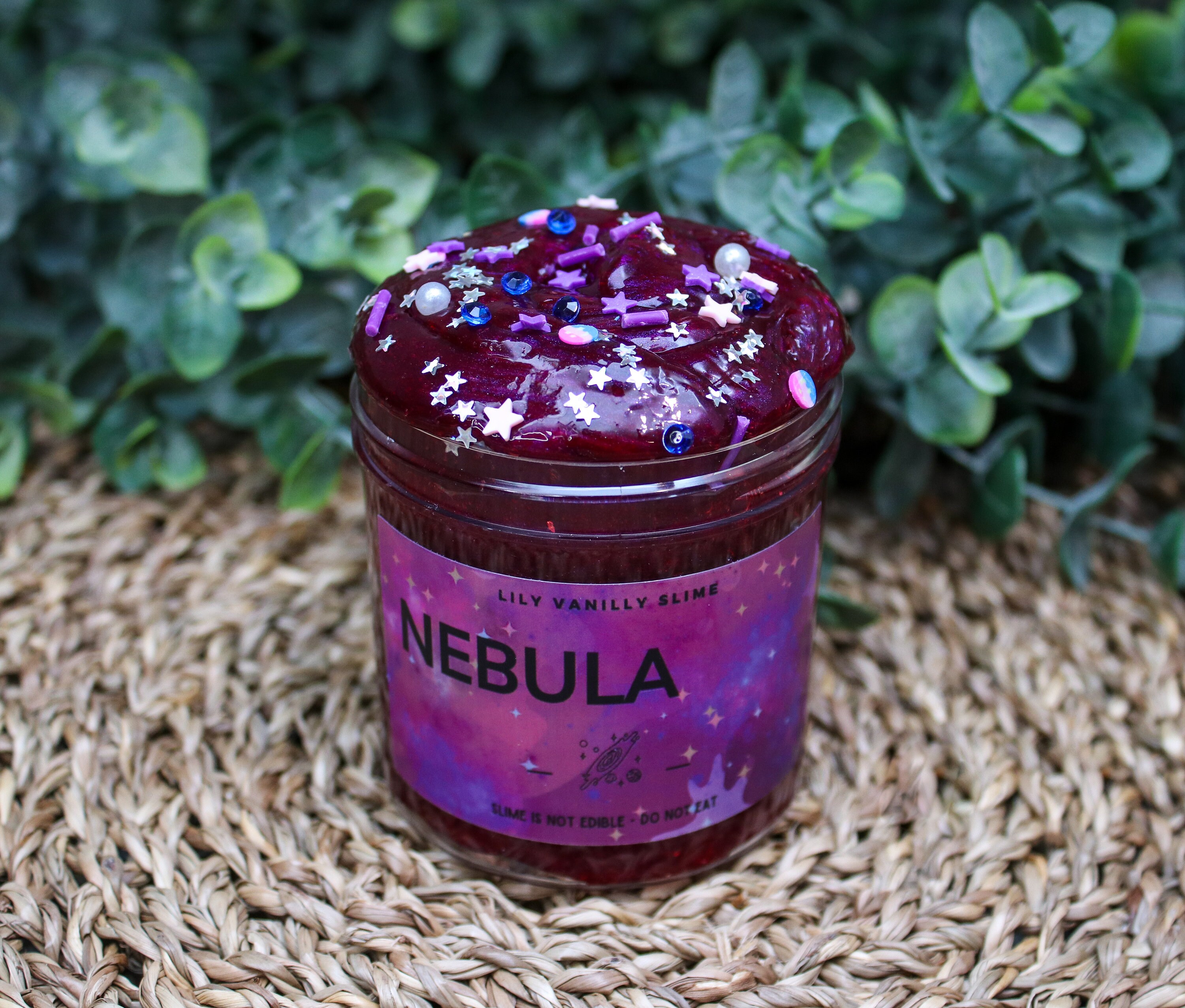 Purple Slime, Nebula, Scented Slime, Slime Shop, Slimes, Clear Base ...