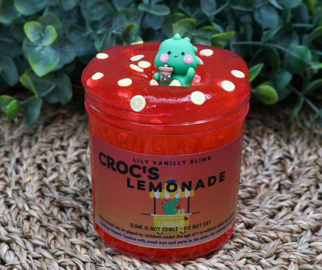 Jelly Slime, Crocs Lemonade, Lemon Gifts, Scented Slime, Slime Shop, Lawn Games, Sensory Bin ...