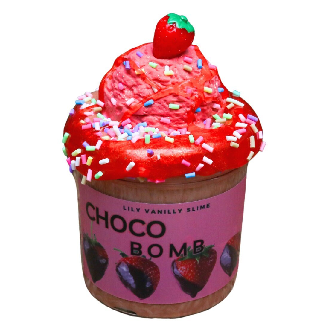 Glossy Slime, Choco Bomb, Valentine’s Day Gifts, Butter Slime ...