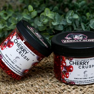 Bingsu Slime, Clear Slime, Cherry, Gifts, Scented Slime, Slime Shop, Red Slime, Lawn Games ...