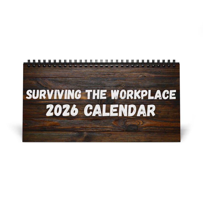 2026 Funny Corporate Desk Calendar, Passive Aggressive Office Quotes ...