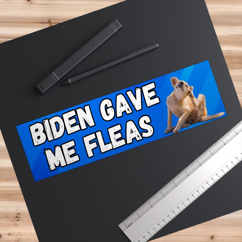 Funny Political Bumper Sticker Hilarious Biden Sticker Anti-biden Vinyl ...