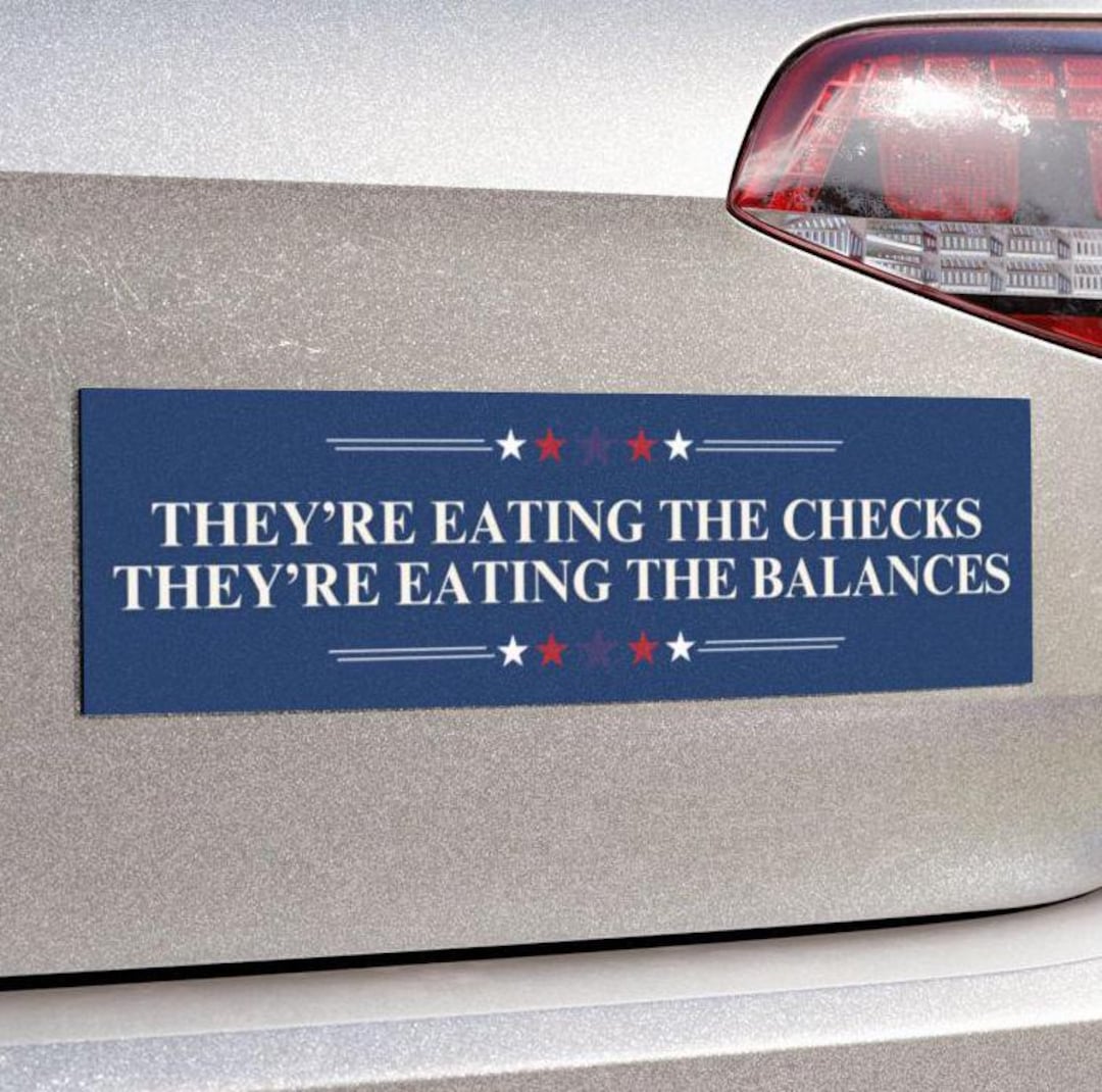 Se están comiendo los cheques Se están comiendo las balanzas Imán para ...