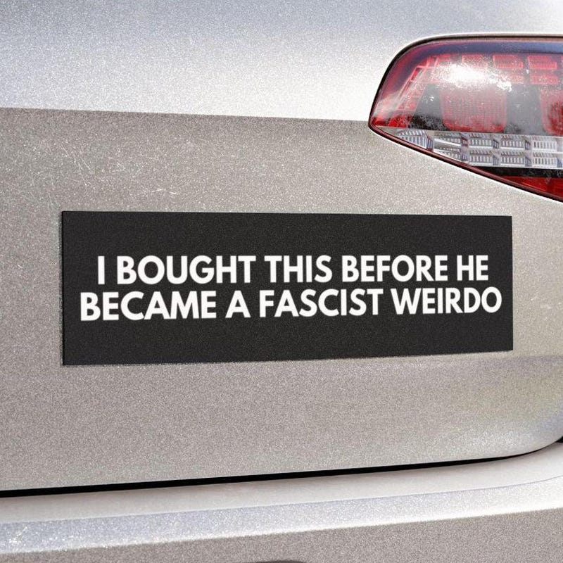 Anti Elon Sign - Etsy