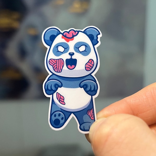 Zombie Panda - Etsy