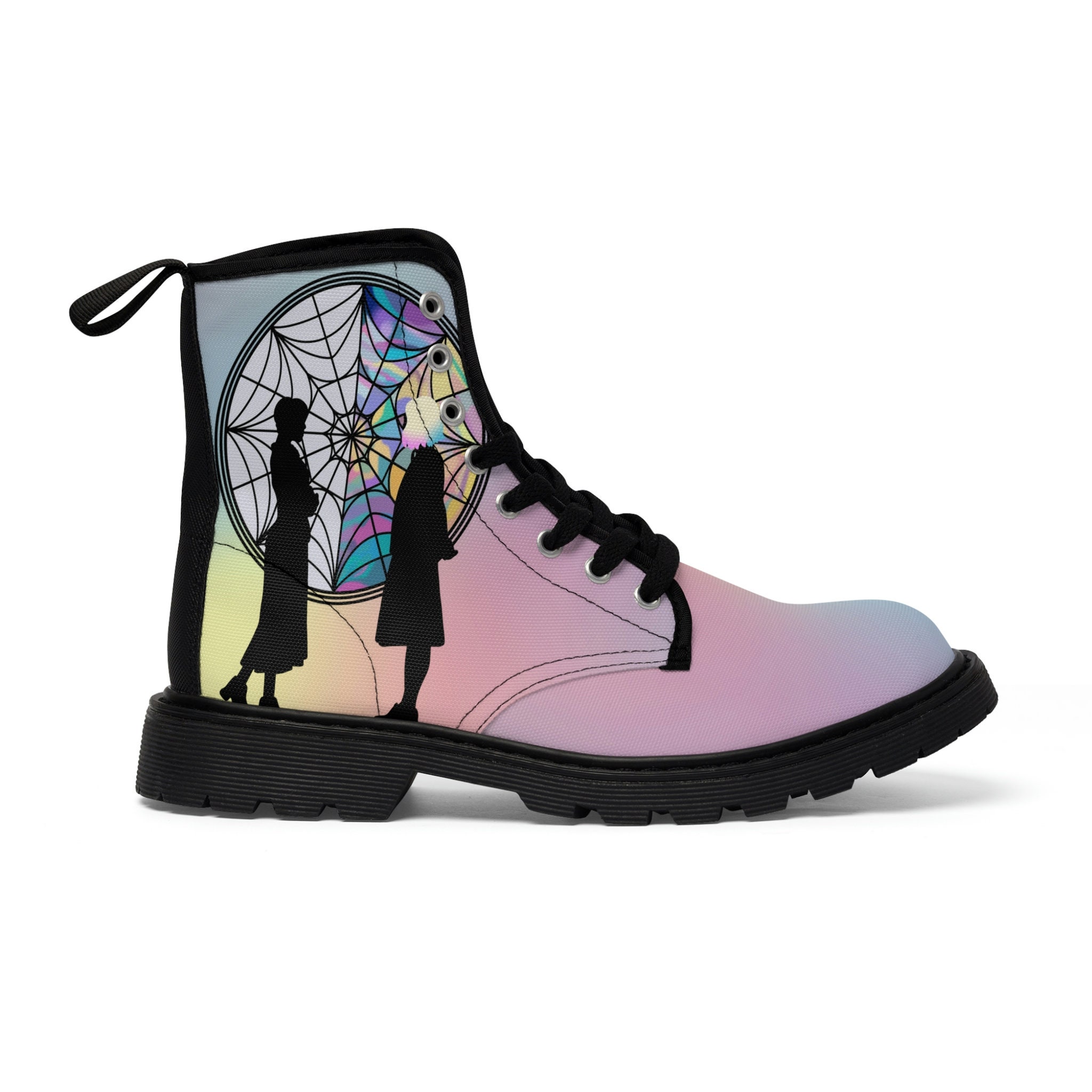 Wednesday Addams Boots Wednesday And Enid Walking Boots Party Boots Wednesday Shoes Bff Boots