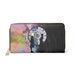 Wednesday Addams, Wednesday, Stained Glass, Zipper Wallet - Etsy