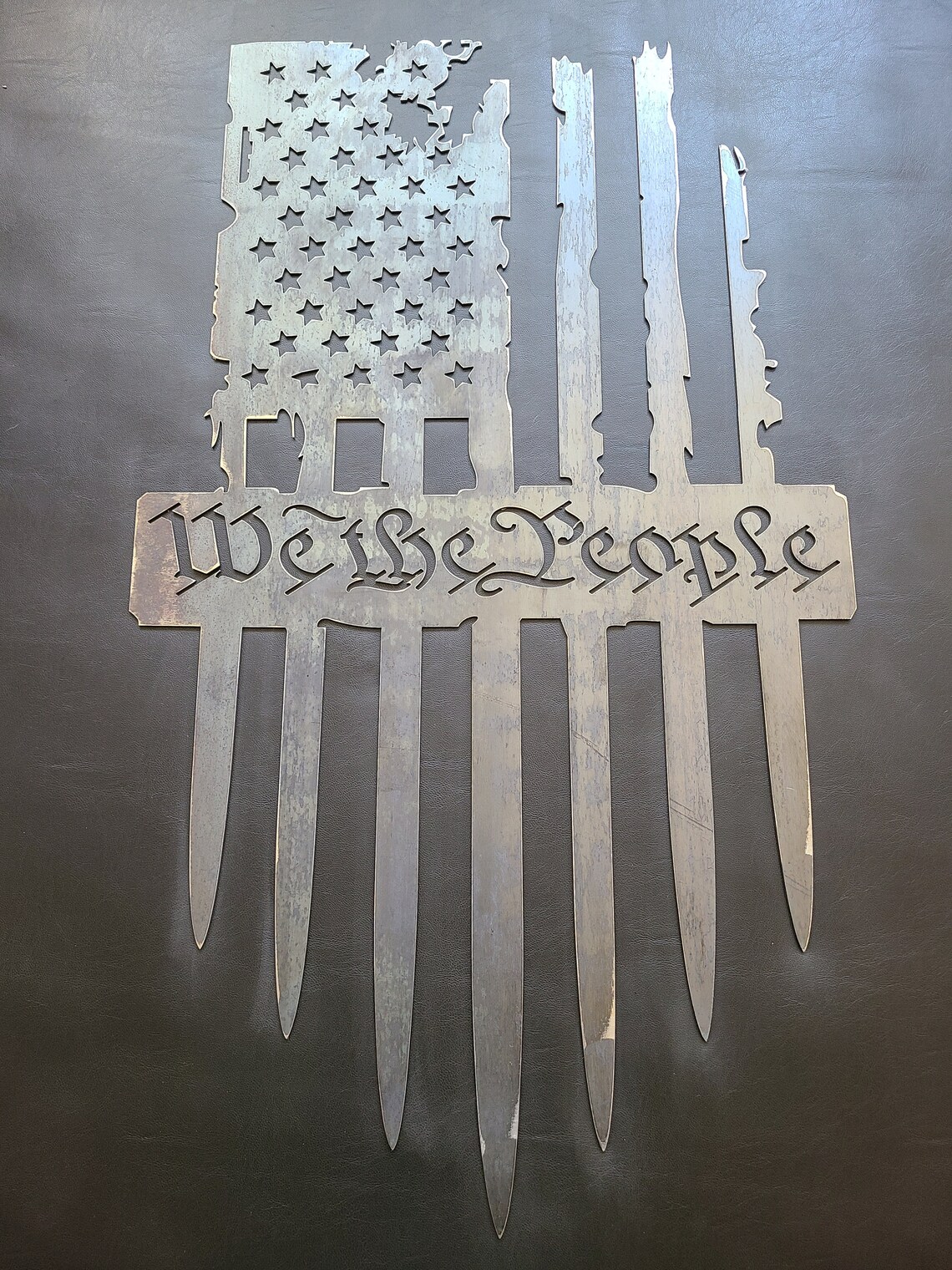 We the People Metal Sign - Etsy