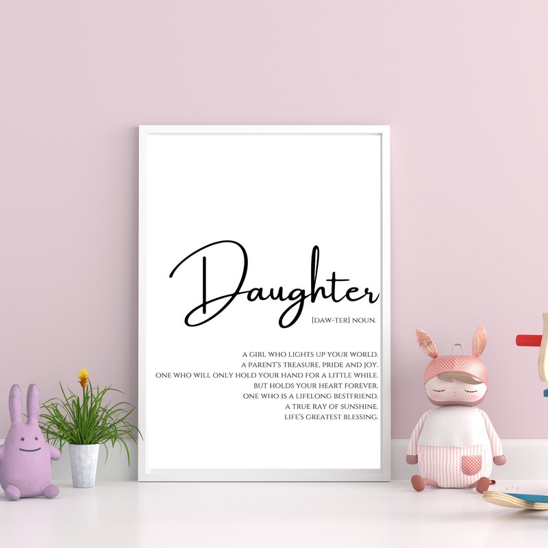 Daughter Quote - Etsy