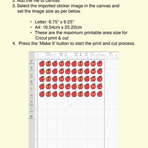 Printable Apple Reward Chart, Sticker Set, Stickers Printable, Reward ...