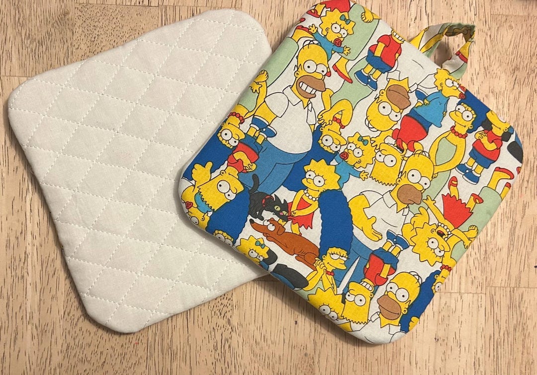Homer Simpson ~ Potholder ~ Pot Holder - Etsy