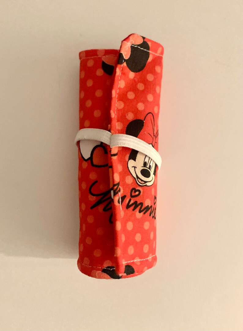 Minnie Mouse Crayon Roll 12 Slots - Etsy