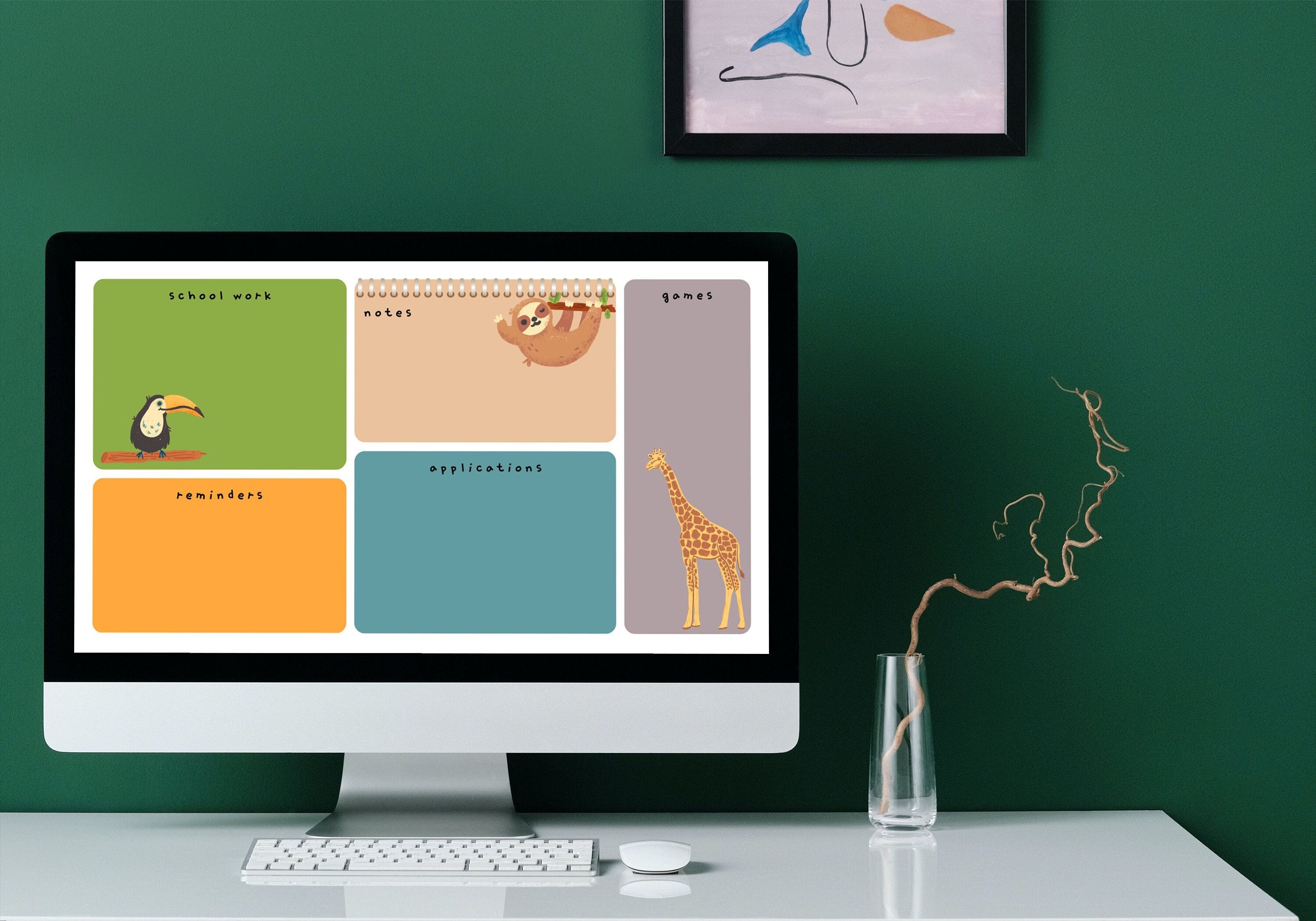 Desktop Organizer Wallpaper | Desktop Background | Desktop Wallpaper ...