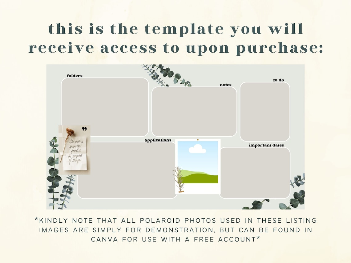 Desktop Organizer Wallpaper Template | Editable, Canva Organizer ...