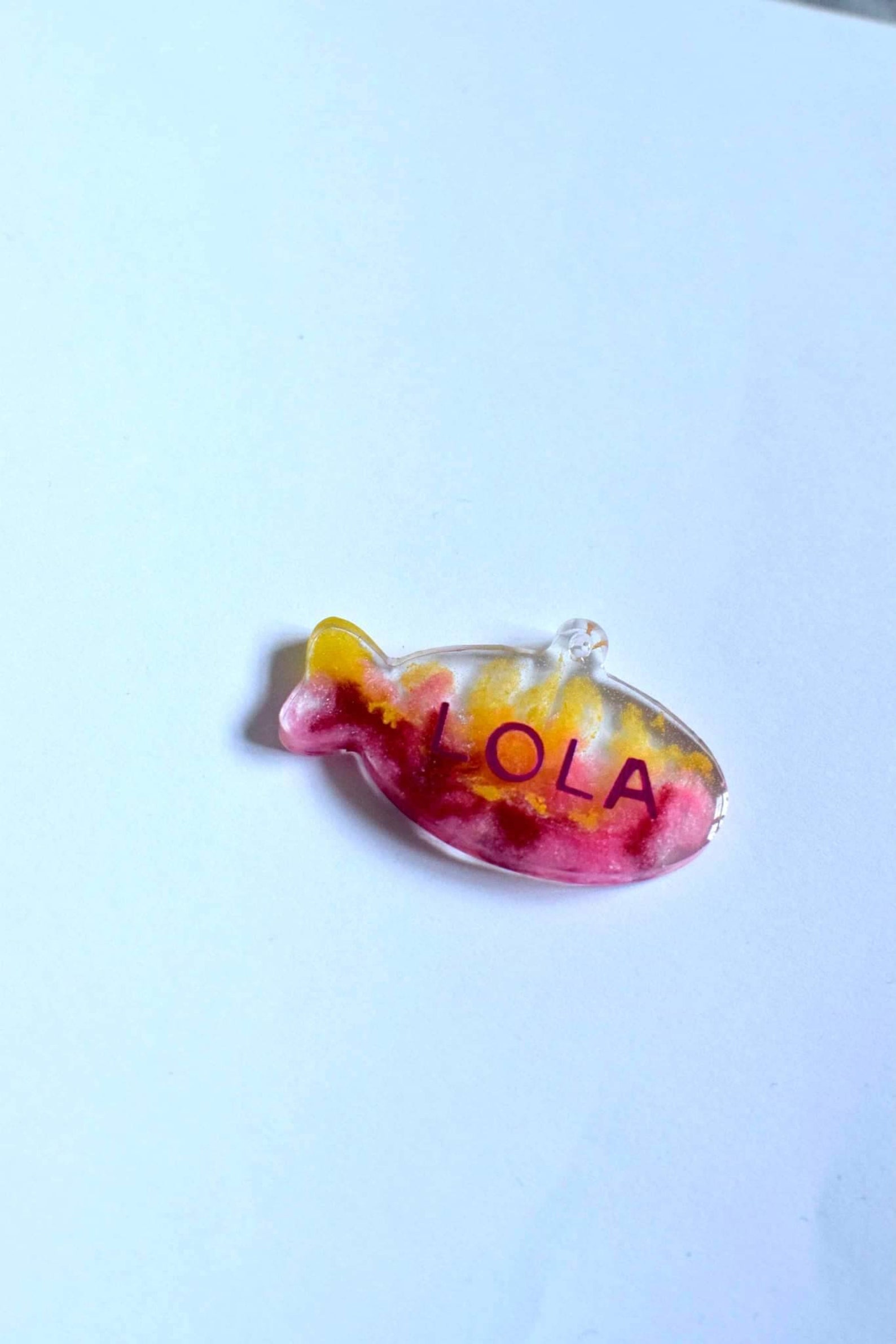 Personalised Epoxy Resin Name Tags for Dogs and Cats - Etsy