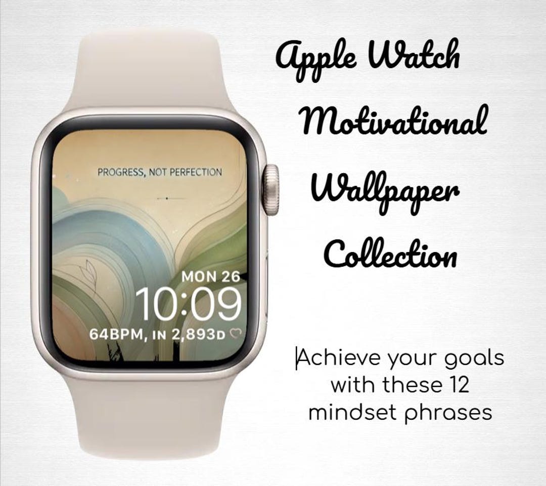Apple Watch Face Designs to Help Achieve Any Goal Motivational ...