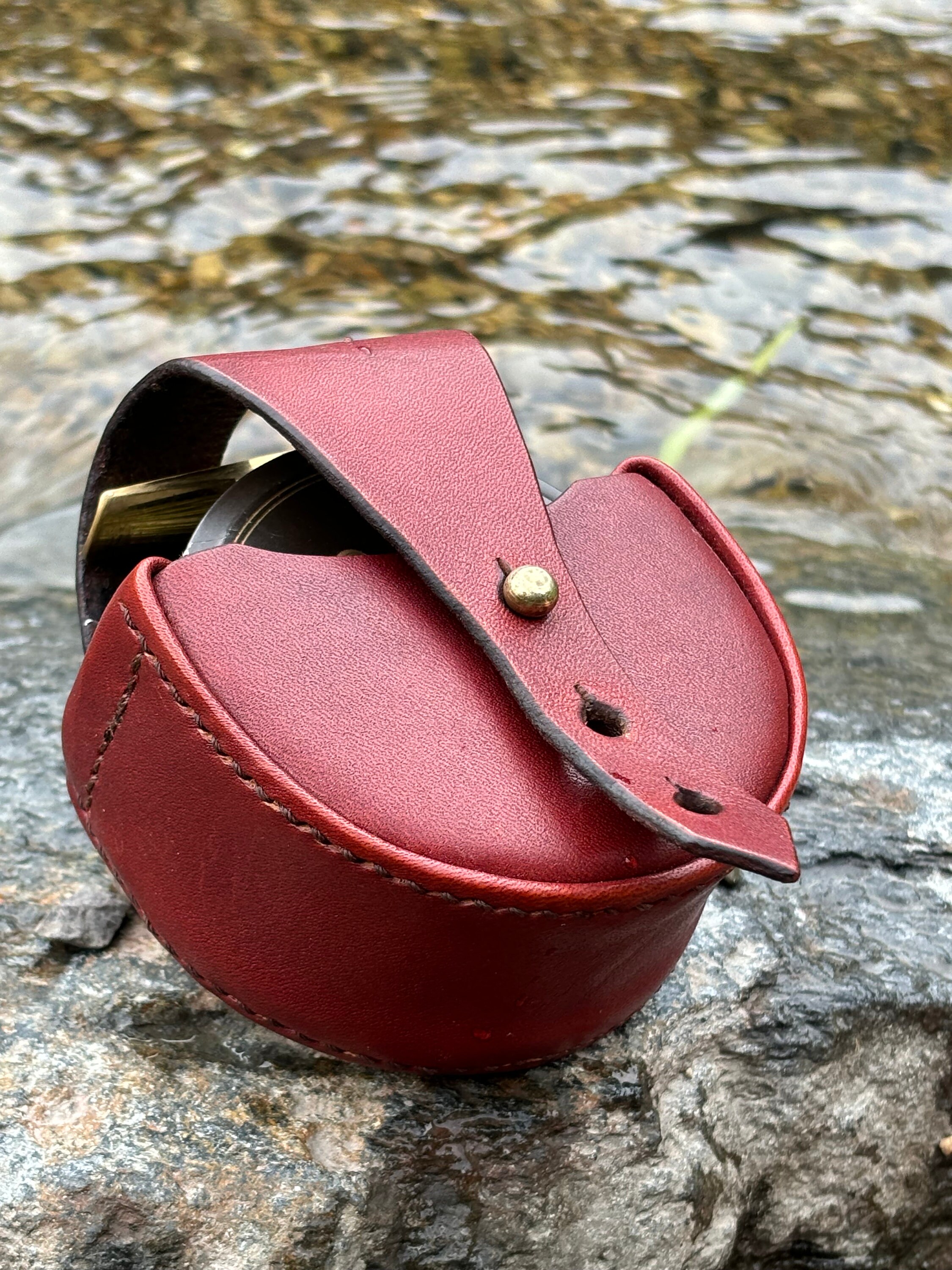 Handmade Leather Reel Case - Etsy