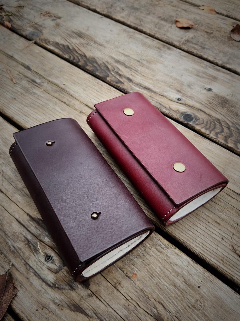 Leather Trout Fly Wallet - Etsy