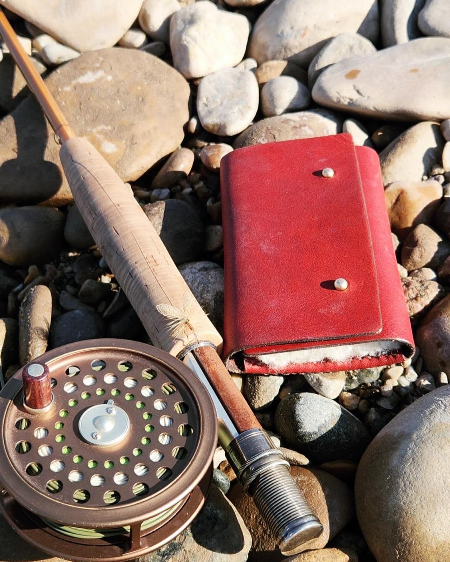 Leather Trout Fly Wallet - Etsy