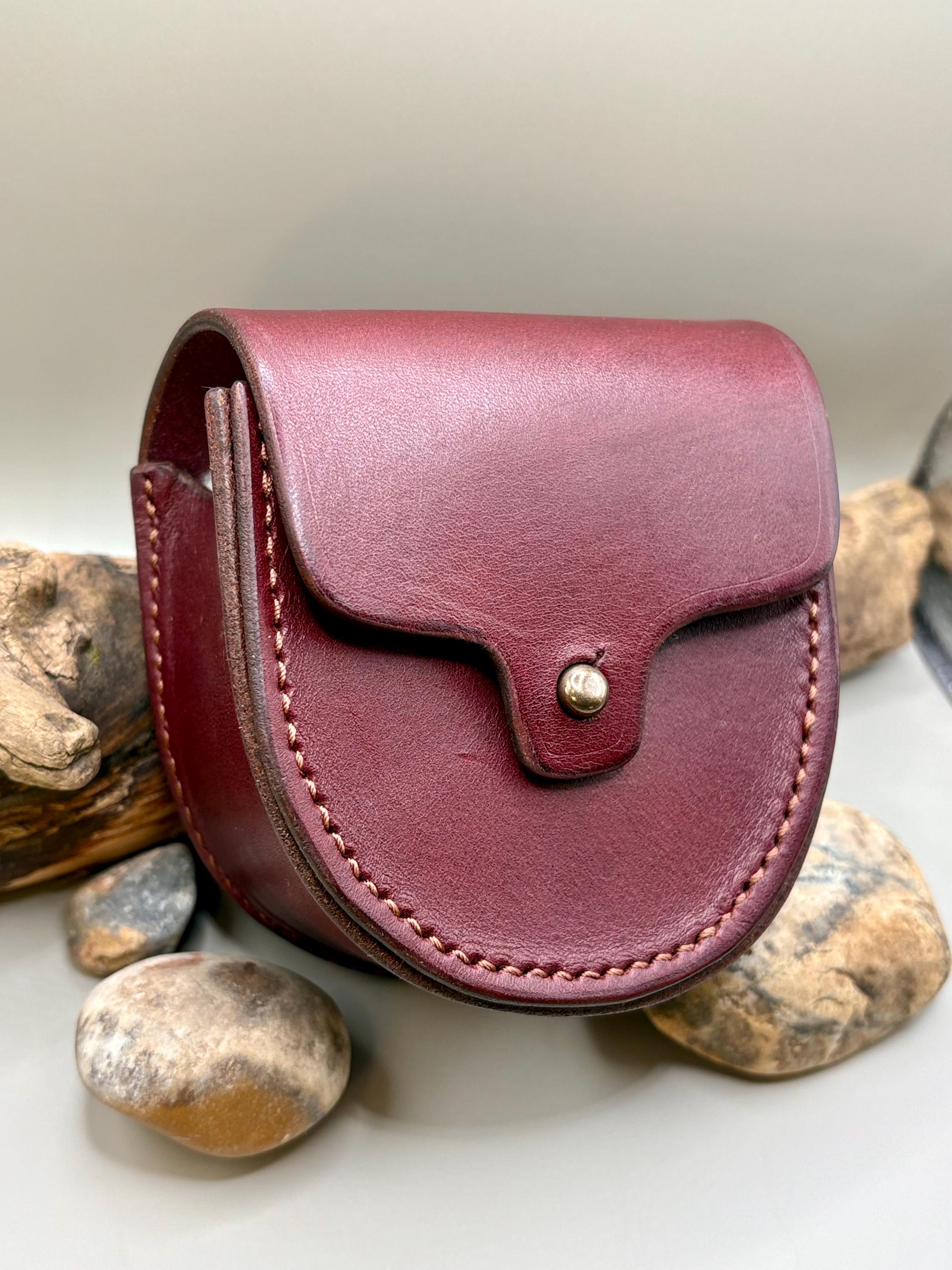 Leather Reel Storage Case (small) - Etsy