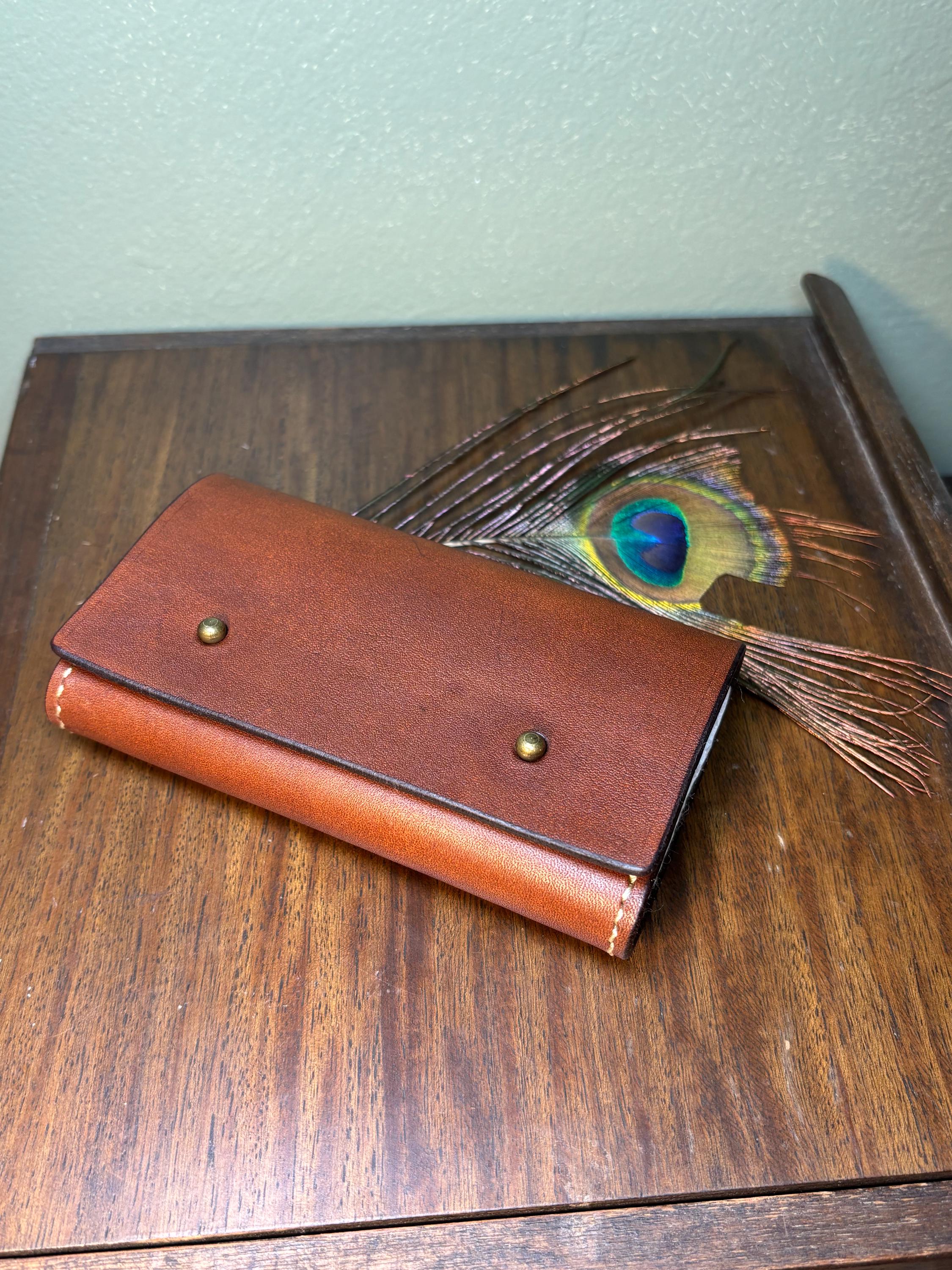 Leather Trout Fly Wallet - Etsy