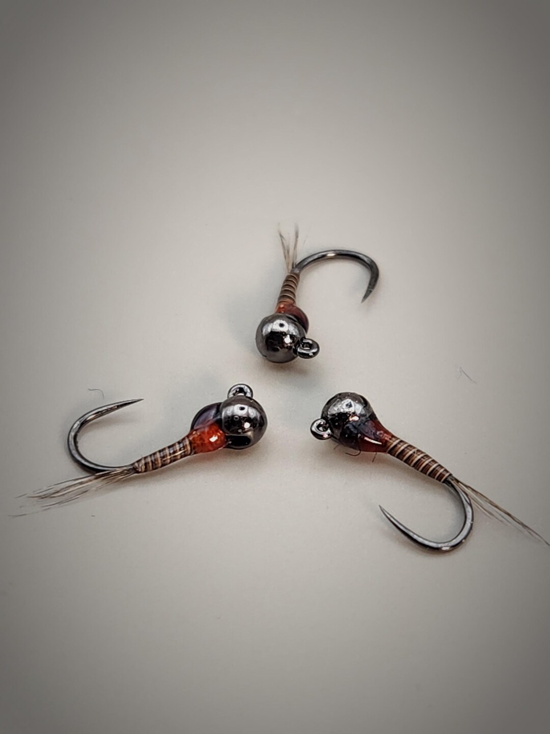 Natural Quill and Orange Perdigon 3 Pack - Etsy