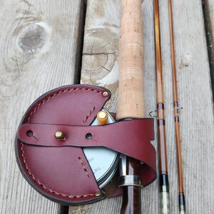 Handmade Leather Reel Case - Etsy