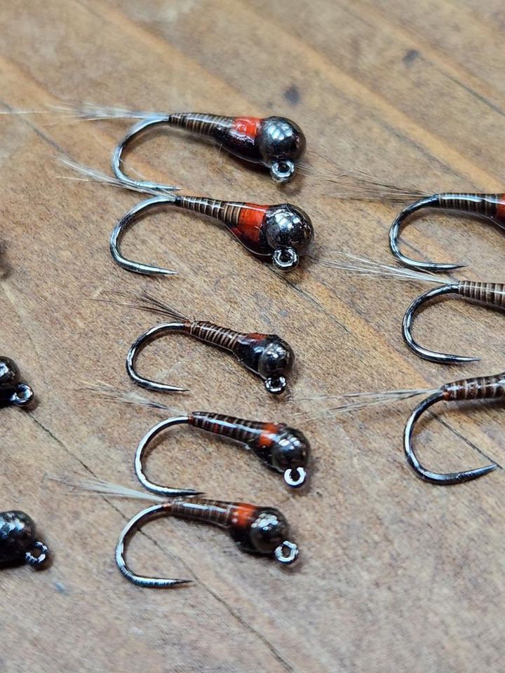 Natural Quill and Orange Perdigon 3 Pack - Etsy