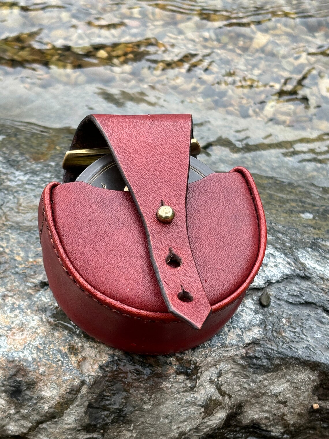 Handmade Leather Reel Case - Etsy