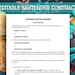 Printable Guide and Organizer for Bartenders Mobile Bartenders With Checklist, Shopping List ...