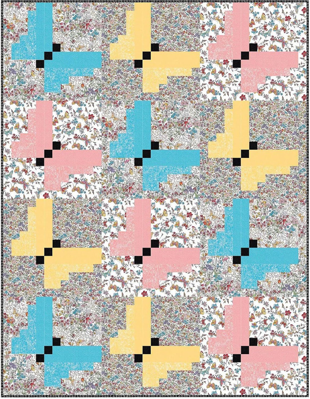 Meadow Edge Quilt Kit by Maywood Studio – KIT-MASMEE – Precut Fabric ...