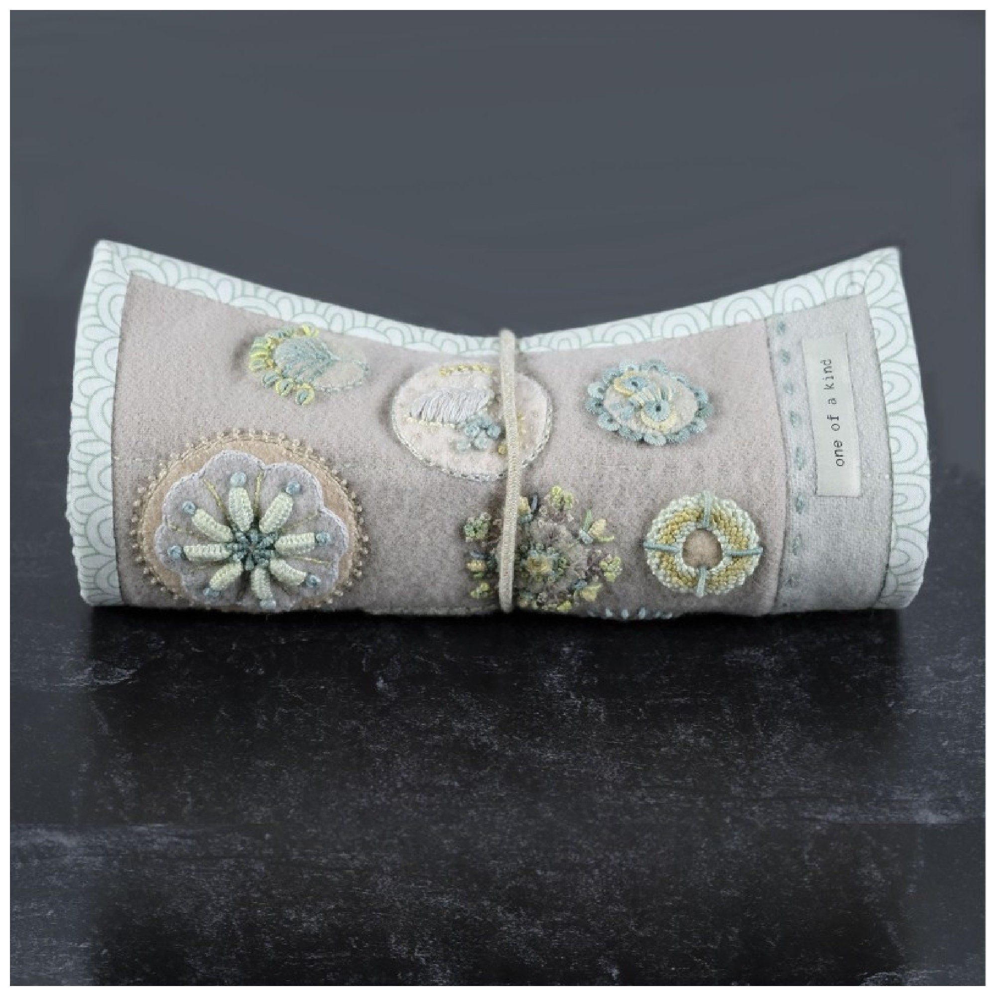 Tranquil Garden Needle Roll Pattern by Sue Spargo - Etsy