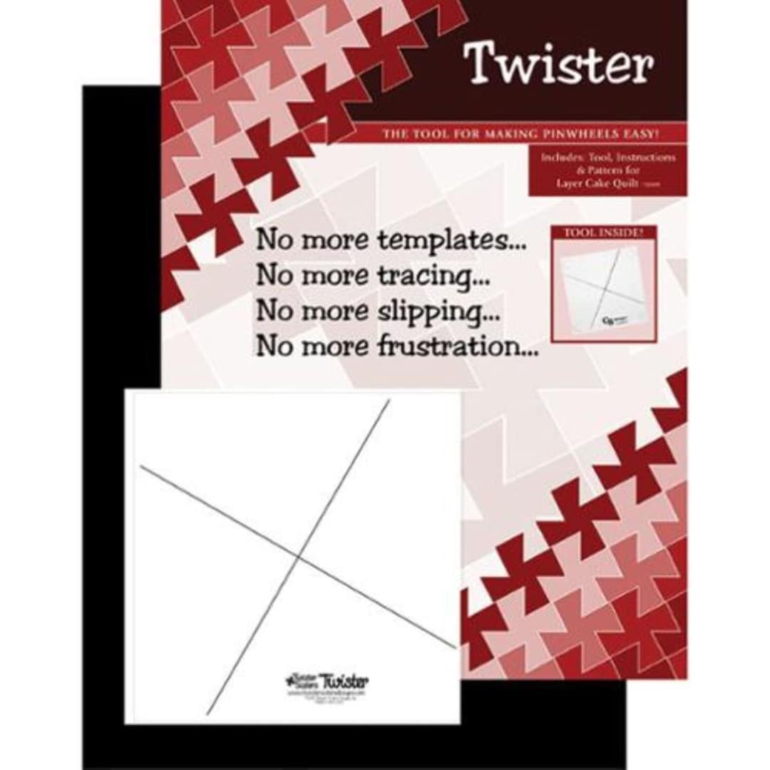 Twister - Twister Ruler Template - Use With 10" Squares ~ the Tool for ...