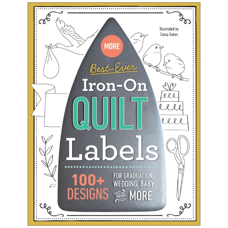 Best-ever Iron-on Quilt Labels - 100+ Designs - Etsy