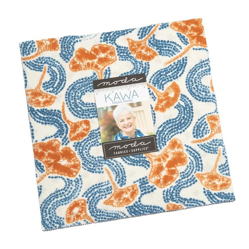 Kawa Layer Cake by Debbie Maddy for Moda Fabric (42) 10" X 10" Squares ...