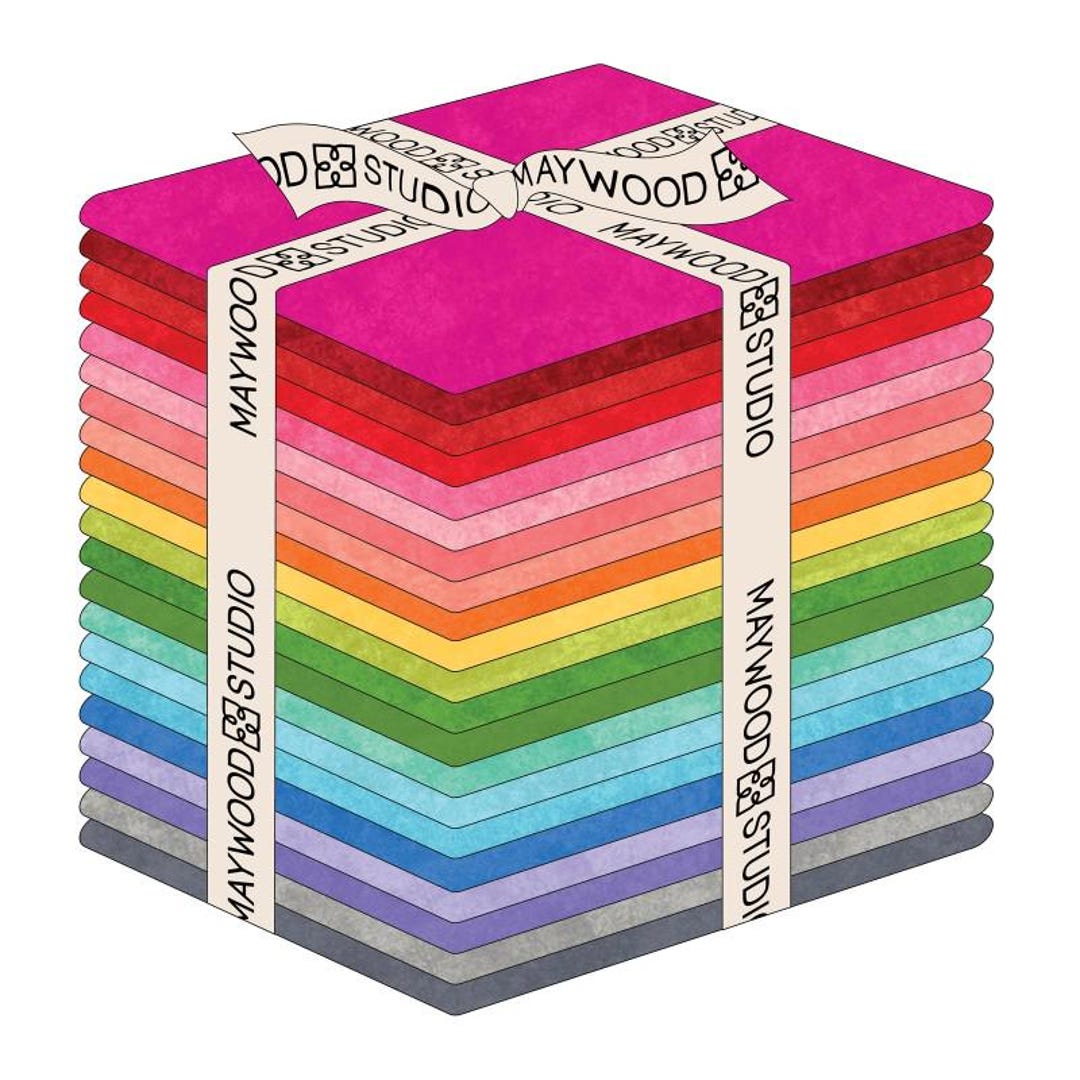Shadow Play Flannel ~ Brights ~ Fat Quarter Bundle ~ (21) Fat Quarters ...