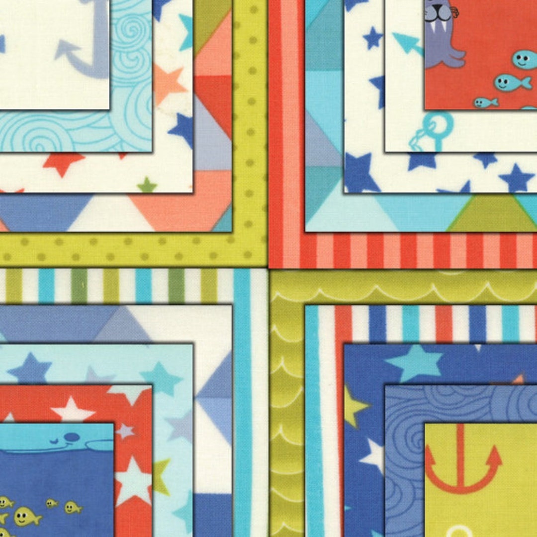 Bartholo-meow's Reef - Layer Cake by Tim Beck for Moda - (42) 10" X 10" Squares - Etsy