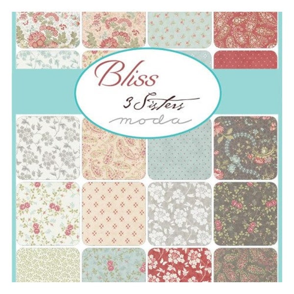 Moda Bliss Charm Pack - Etsy