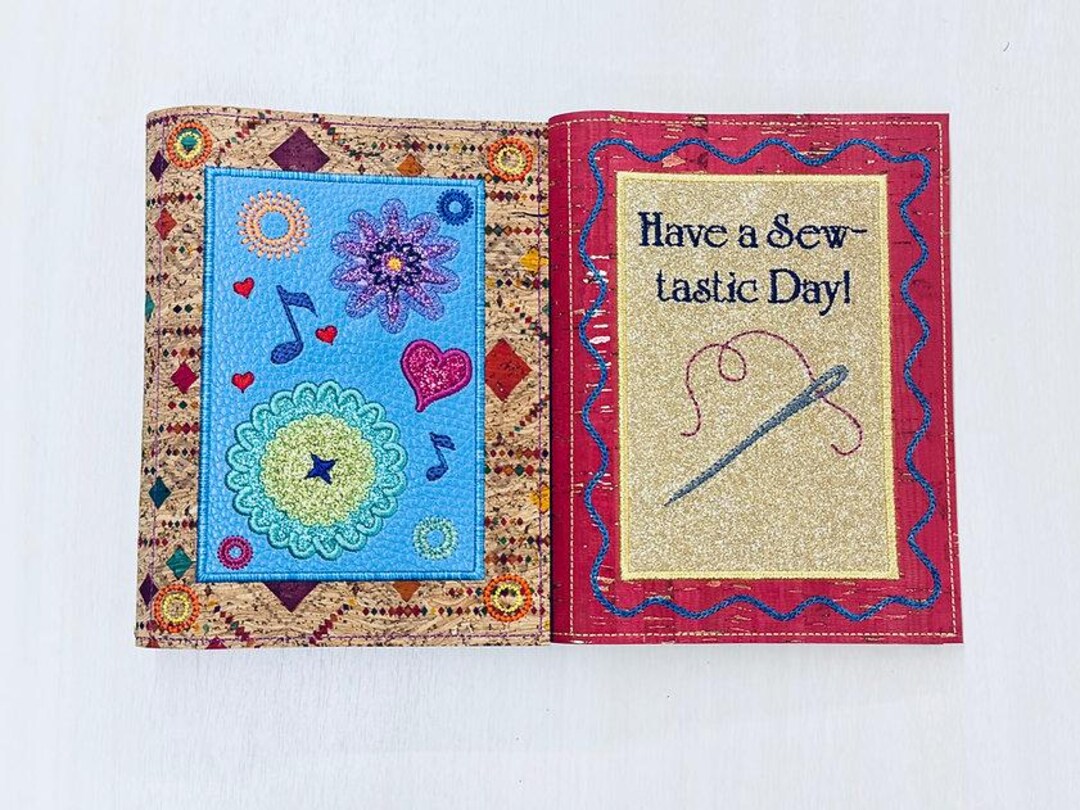 Take Note In-the-hoop Notebook Cover | Take Note Design | USB Flash ...