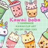 Kawaii Sweet Treats Clipart-cute Food PNG Clipart-kawaii Clipart Set ...