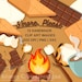 Cozy Smore Clipart Bundle - Handmade, Scrapbooking, Stickers, Camping ...