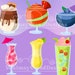 Summer Drinks and Cocktails Clipart Set-smore-watermelon-lemonade Clip ...