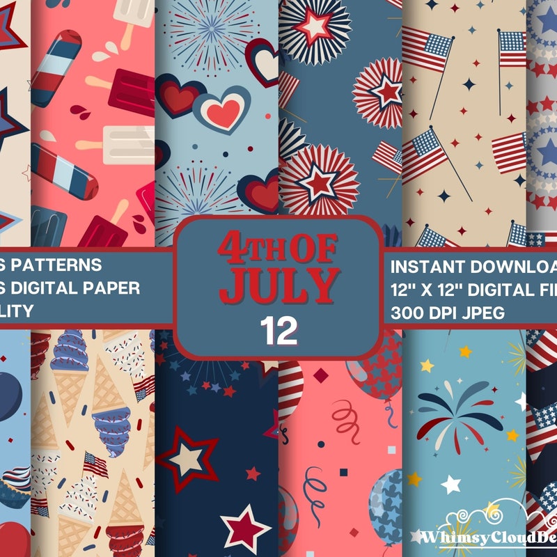 Patriotic Paper - Etsy