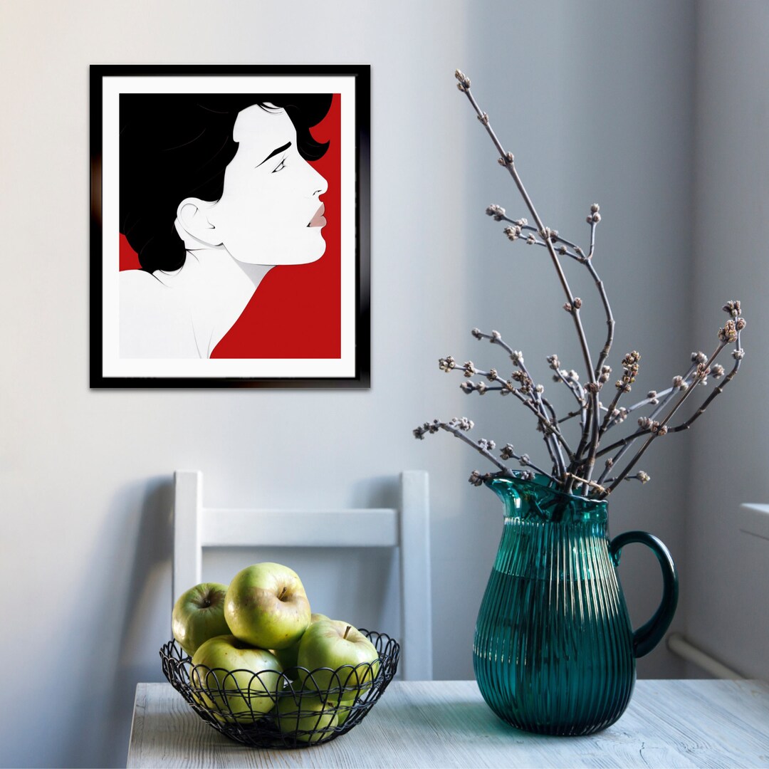 Vintage Poster Patrick Nagel - Etsy
