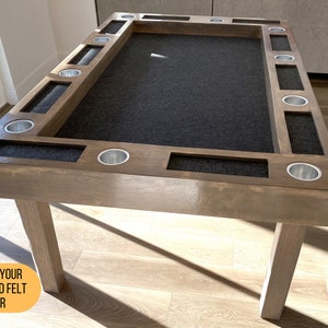 Board Game Table With Removable Topper, RPG Gaming Table, Convertible ...